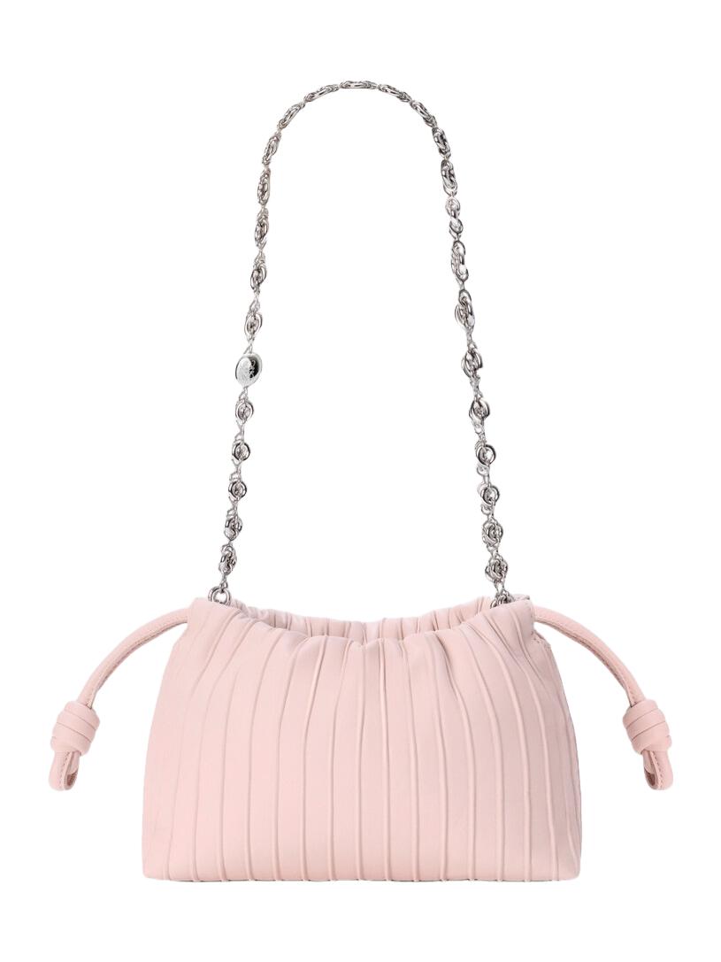 LOEWE Loewe Mini Flamenco Pleats Purse in Nappa Lambskin